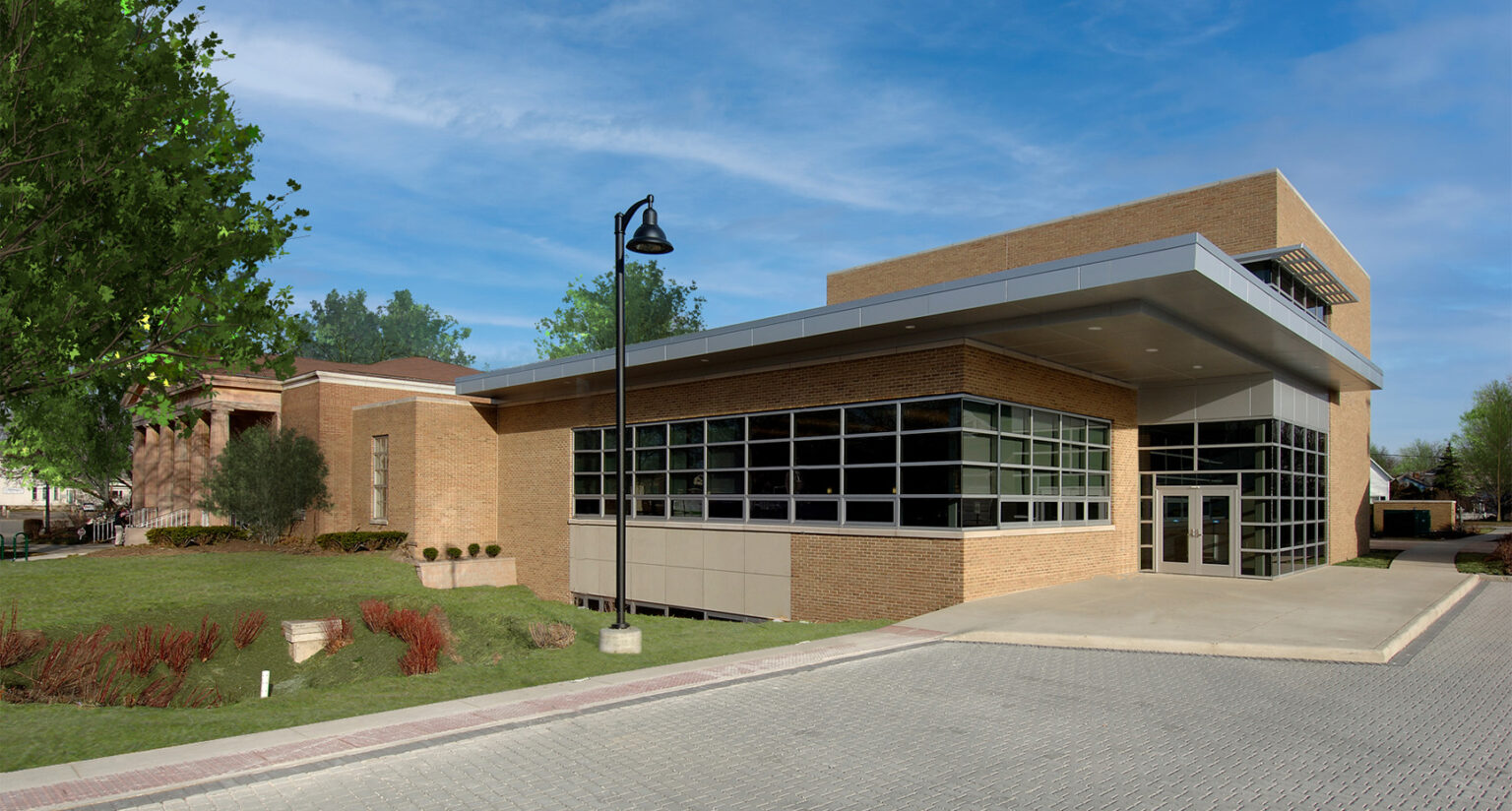 Ritter Public Library LEED Gold Addition and Renovation - CBLH Design