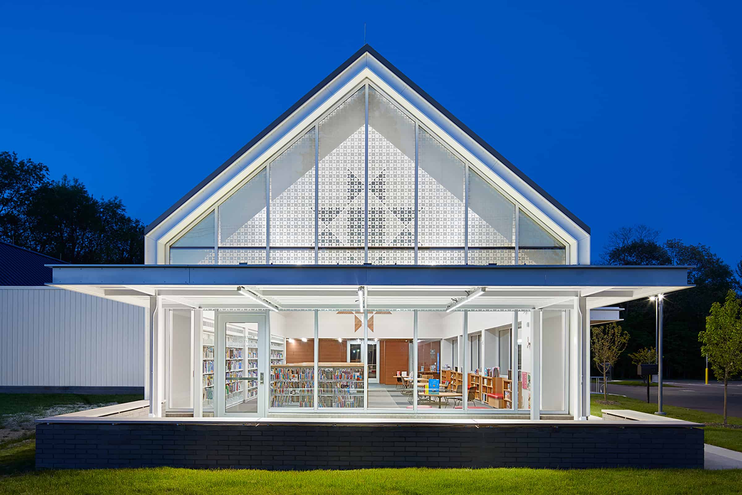 Geauga County Public Library – Thompson Branch Library - CBLH Design